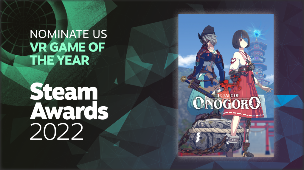 NOMINATE “THE TALE OF ONOGORO” FOR STEAM AWARDS 2022 - AMATA Games The Tale of Onogoro