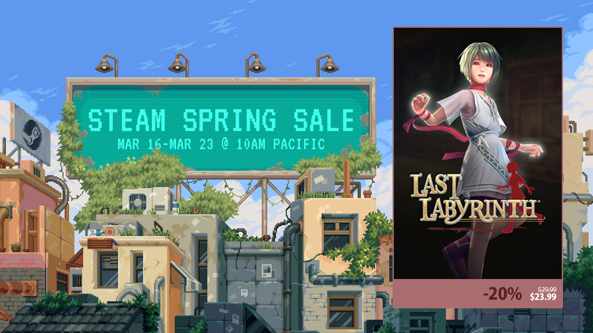 [STEAM] Steam Spring Sale 2023 for 20% off. (Sale ends March 23rd 2023 ...