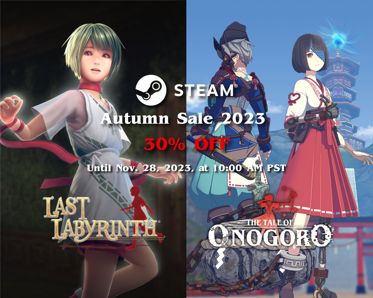 [Sale] Steam Autumn Sale with 30% off (until Nov. 28, at 10 AM PST ...