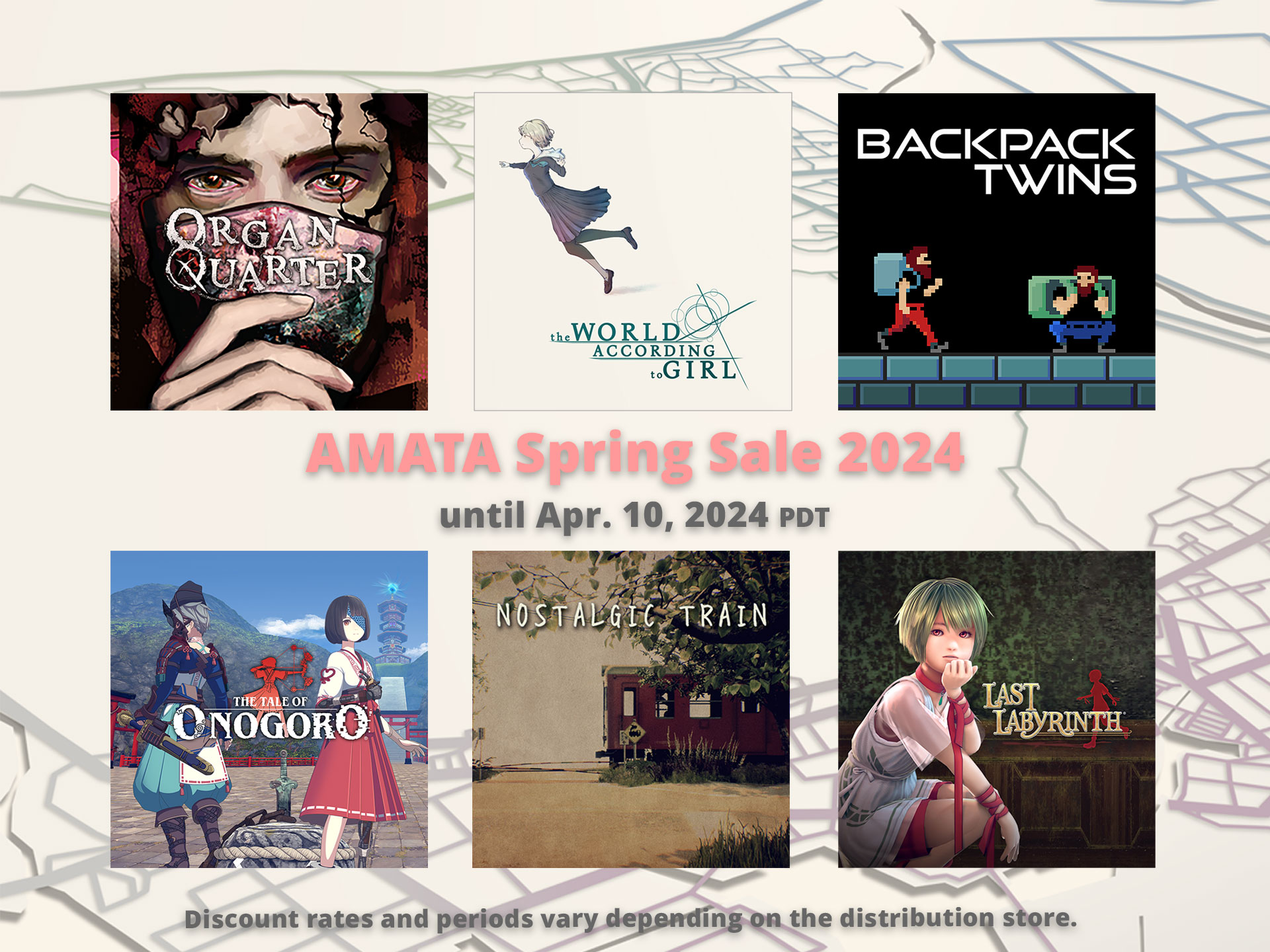 [Sale] AMATA Spring Sale 2024! (Until Apr. 10, 2024 PDT) - AMATA Games