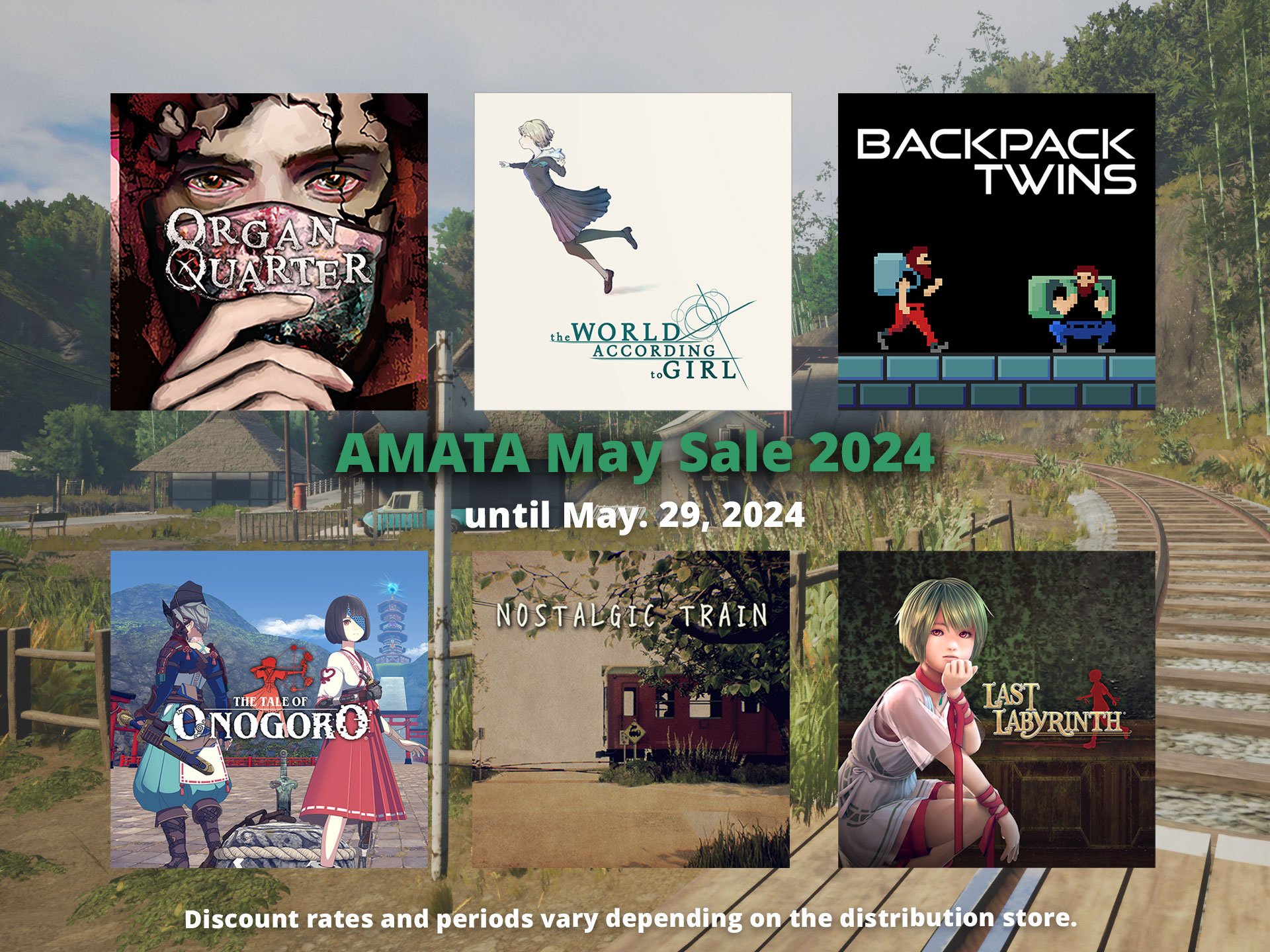 [Sale] AMATA May Sale 2024! (Until May. 29, 2024 PDT) - AMATA Games