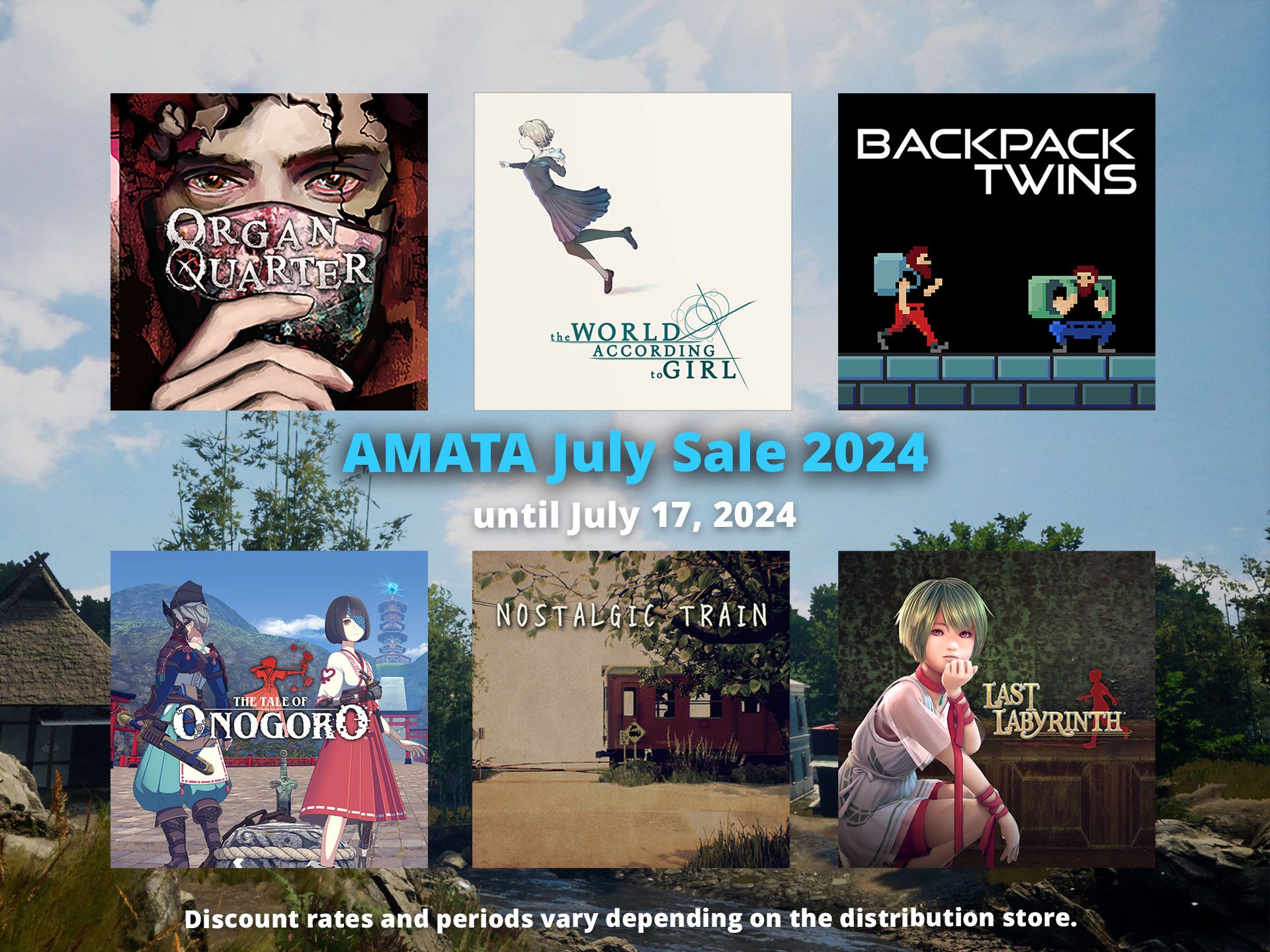 [Sale] AMATA July Sale 2024! (Until July. 17, 2024 PDT) - AMATA Games