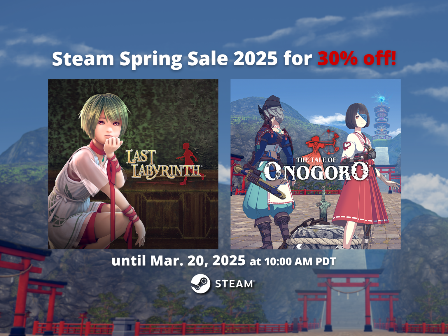 [Sale] Steam Spring Sale 2025 with 30% off (until Mar. 20, at 10:00 AM ...